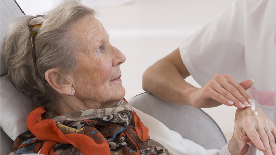 Namaste Care Techniques Soothe and Calm